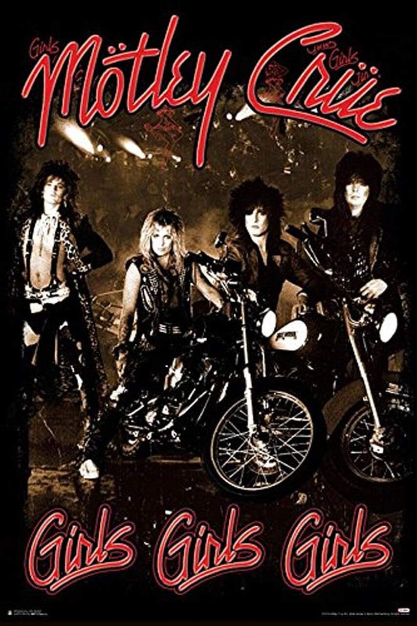 Mötley Crüe Poster "Girls Girls Girls" (61cm x 91,5cm) : Amazon.co.uk ...