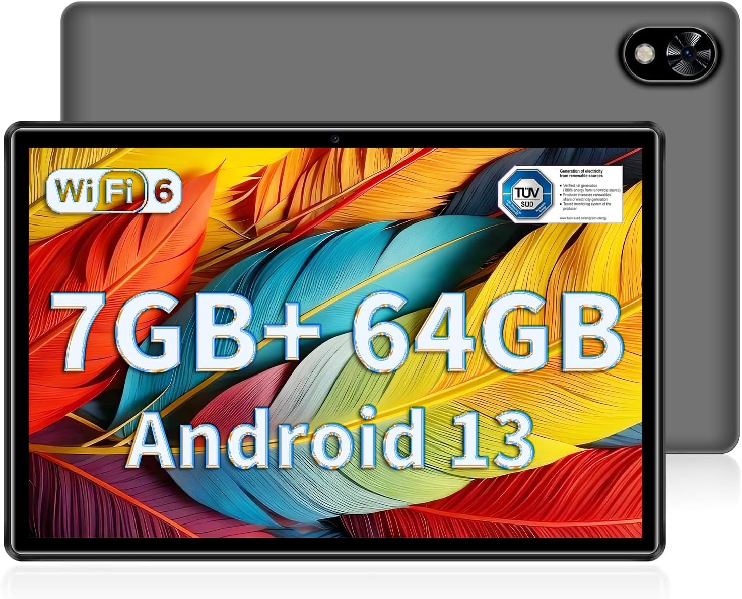 DOOGEE U9 Tablets 10 inch Android 13 Tablet PC, 7GB RAM+64GB ROM(1TB TF ...