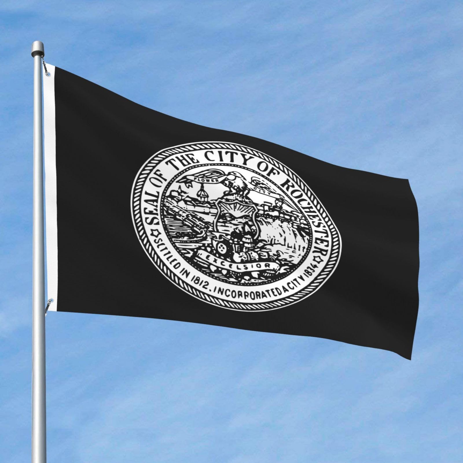 Rochester Flower City Flag Rochester's 'official' Flag Is Not The One