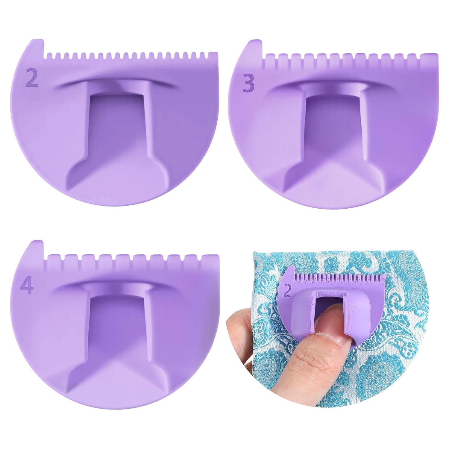 Amazon.com: Shimmeroo 3PCS Finger Sewing Ruler Sewing Needle Gauge ...