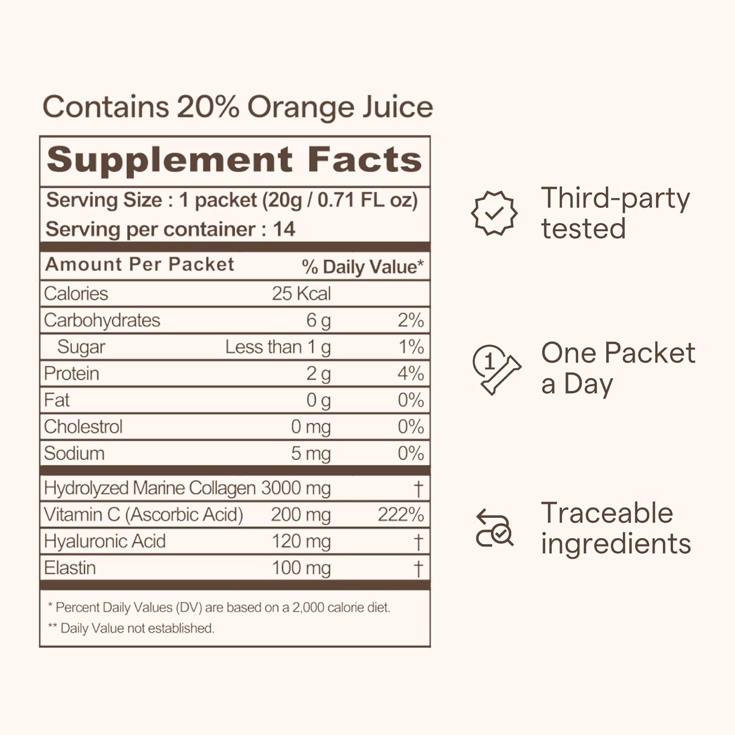 Ownist Triple Collagen Liquid Packets On-The-Go - Nepal | Ubuy