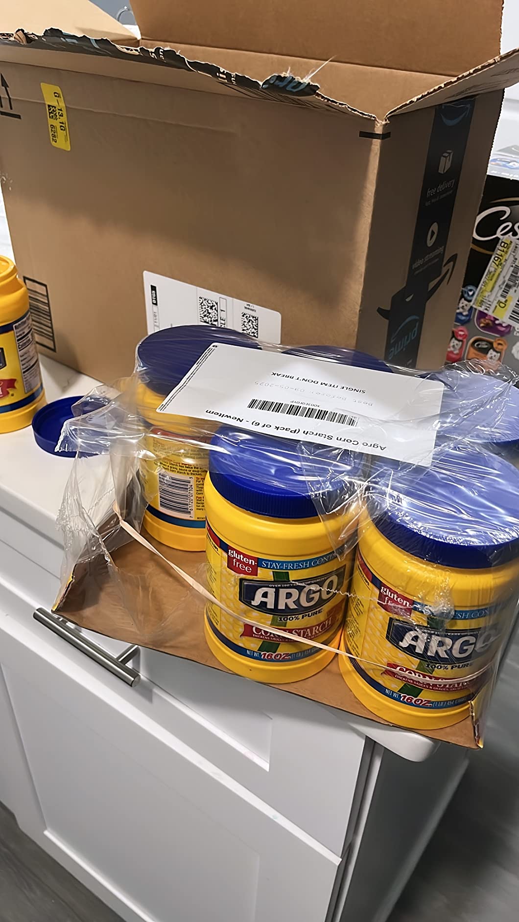 Amazon.com : Argo Corn Starch 16 oz. Box : Grocery & Gourmet Food