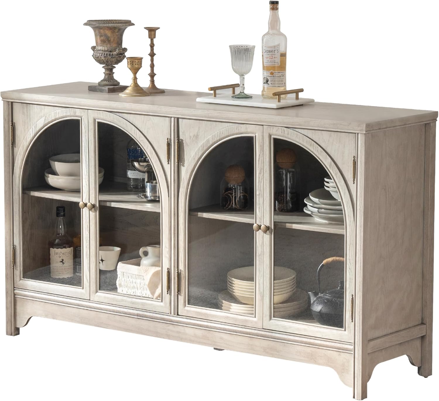 Amazon.com - Chogori 55" Large Buffet Cabinet with Storage, Modern ...