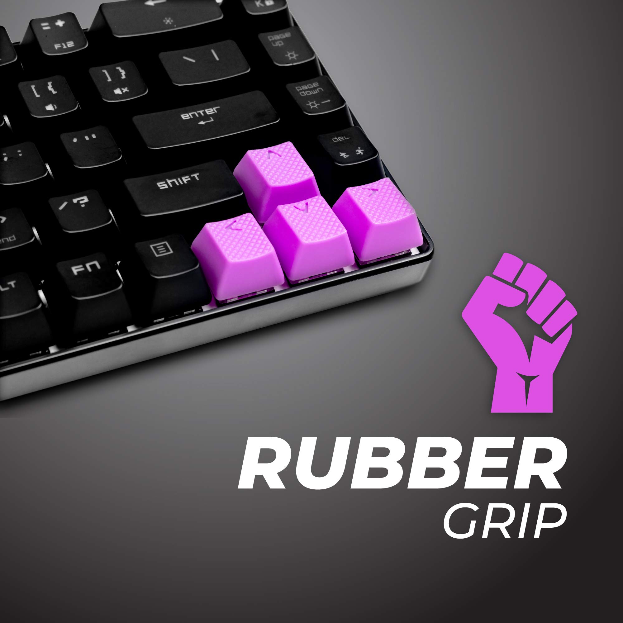 Buy VULTURE Rubber Keycaps Cherry MX Double Shot Backlit 18 Keycap Set ...