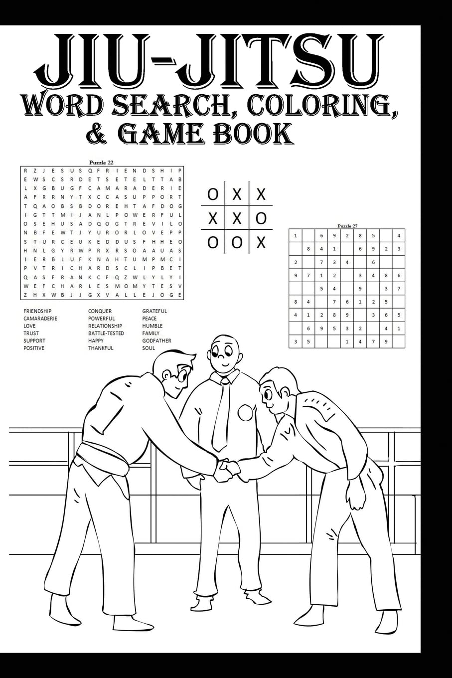 Amazon.com: Jiu-Jitsu Word Search, Coloring & Game Book: 9781986447287 ...
