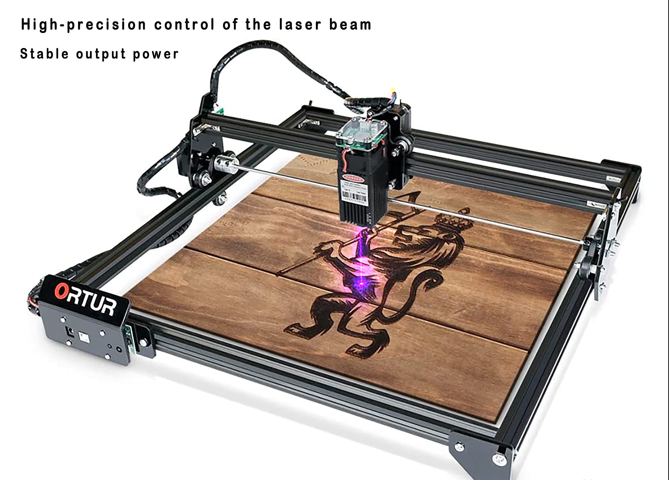 Buy ORTUR Laser Unit 20W Laser Module Adjustable Focus PWM Mode for ...