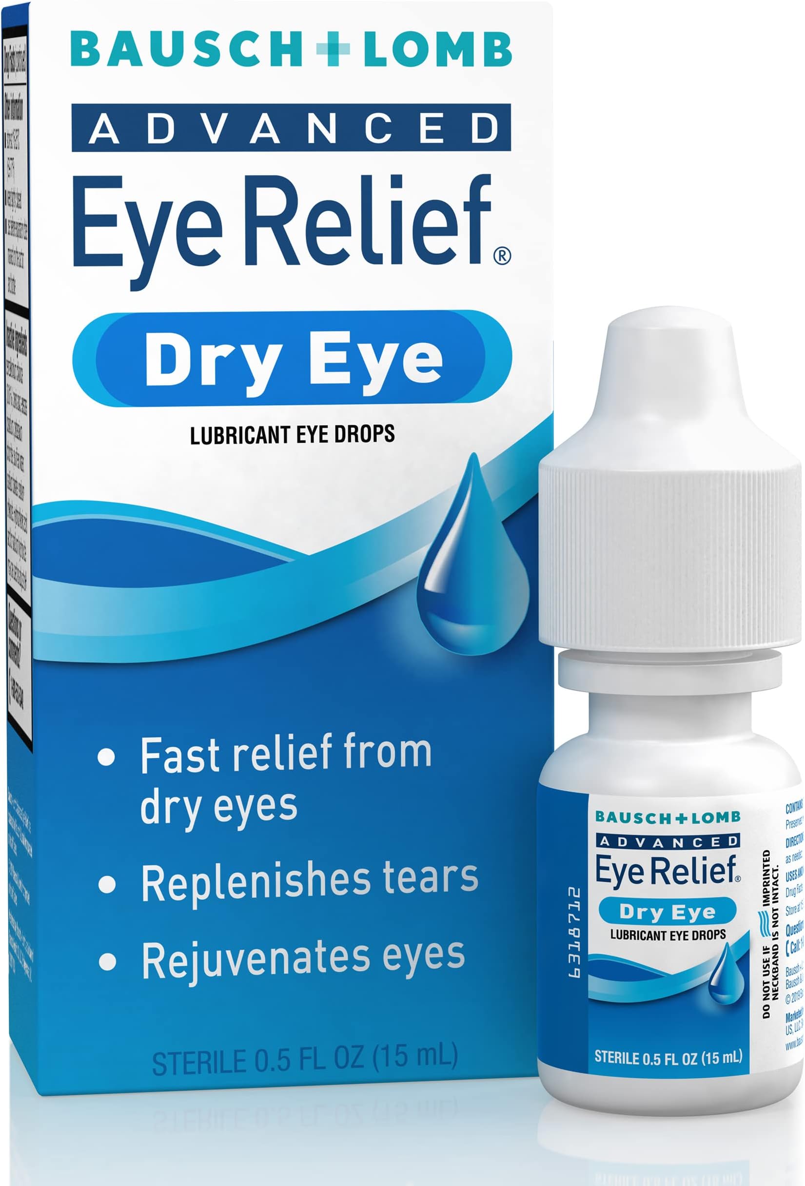Amazon.com: Bausch & Lomb Eye Drops for Dry Eyes & Redness Relief ...