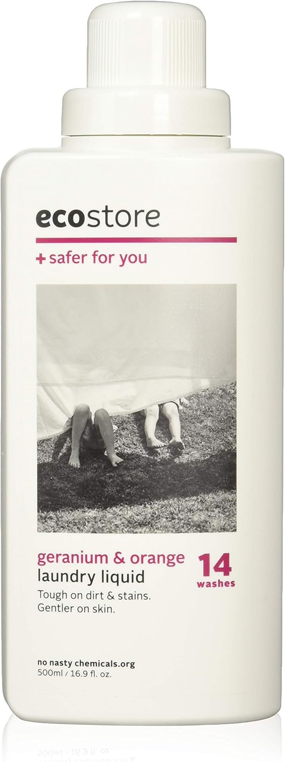 ecostore Ecostore Laundry Liquid (Geranium & Orange) 500 ml Liquid detergent for washing ...