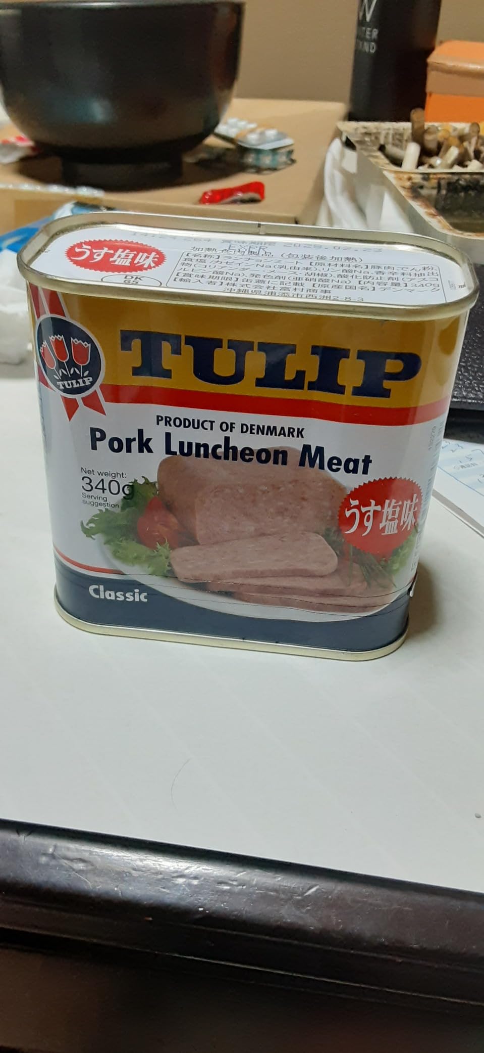 Amazon.co.jp: TULIP Pork Luncheon Meat 6-Can Pack 340 Grams (x 6 ...