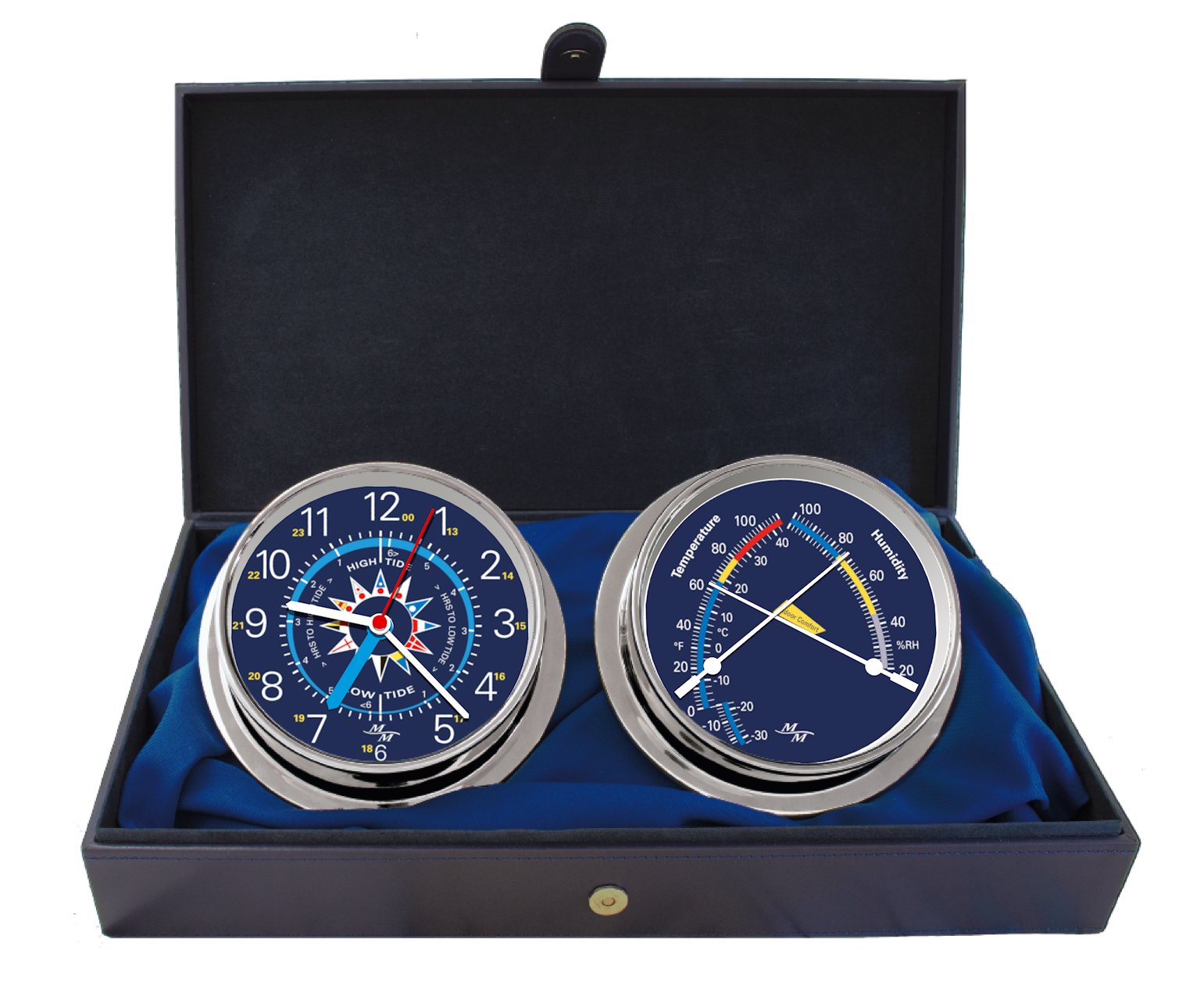 Nautical Time Tide Clock Master-Mariner Nautical Clock & Comfort Meter ...
