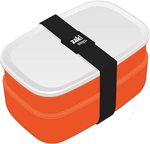 Amazon.com: Zak Designs 0828-840 Pair of Lunch Boxes with Lids - Coral ...