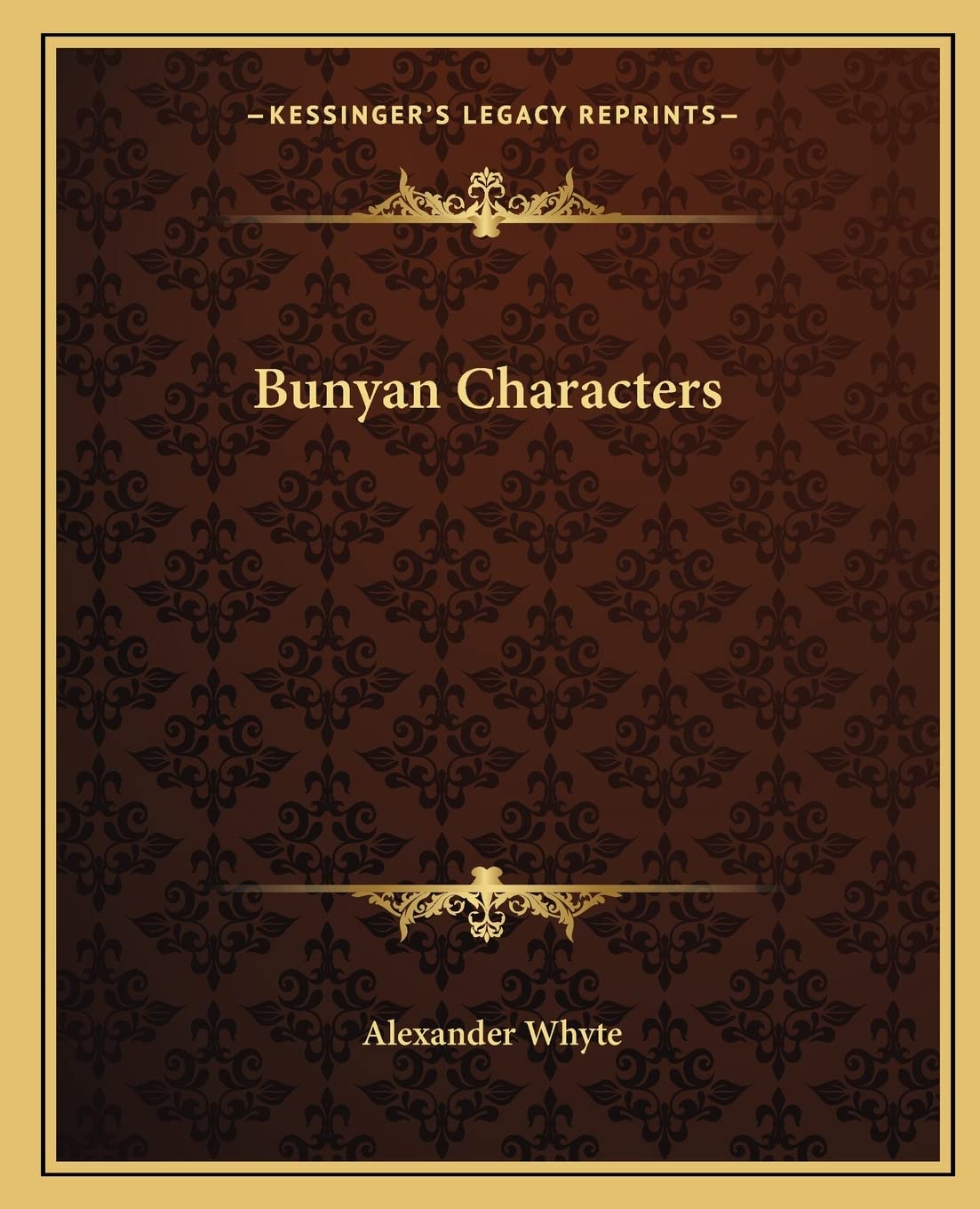 Amazon | Bunyan Characters | Whyte, Alexander | Christian Living