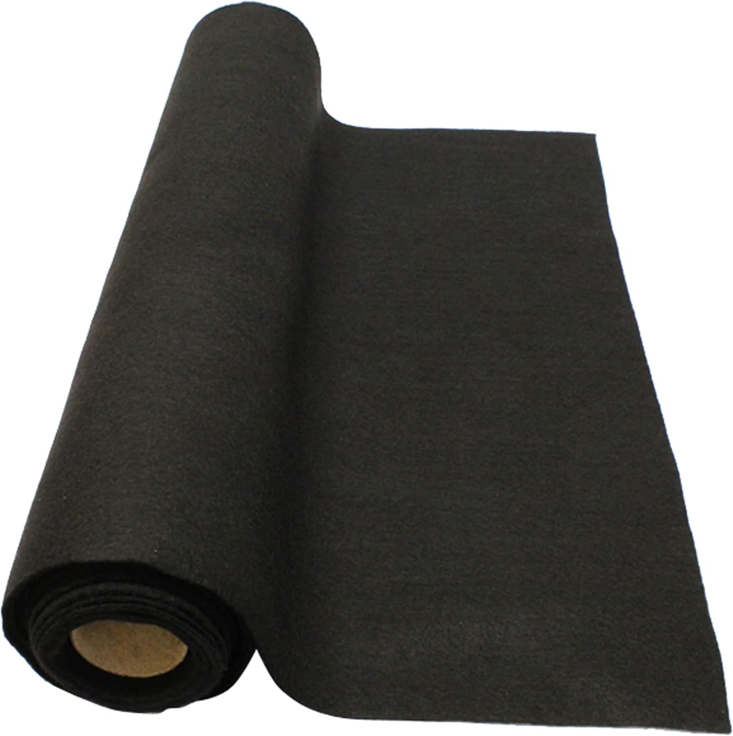 Bright Ideas Felt Roll – Black. Sheet Size: 45cm x 2.5m, 1.4mm Soft ...