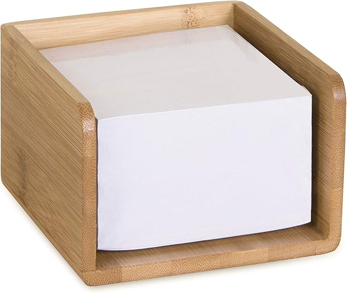 OSCO Bamboo Memo Pad Holder with 500 Sheets of Paper, BAM-MP1 : Amazon ...