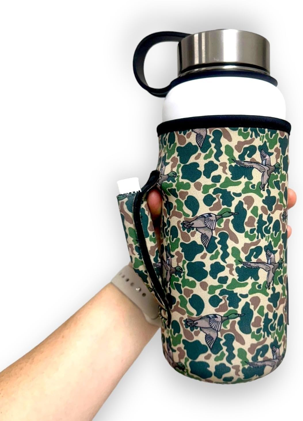 Amazon.com: Lit Handlers Tumbler Sleeve with Handle - 30-38oz Neoprene ...