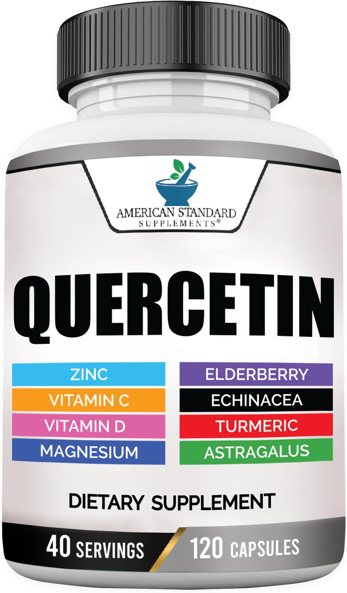 Amazon.com: American Standard Supplements Quercetin 1000mg Per Serving ...