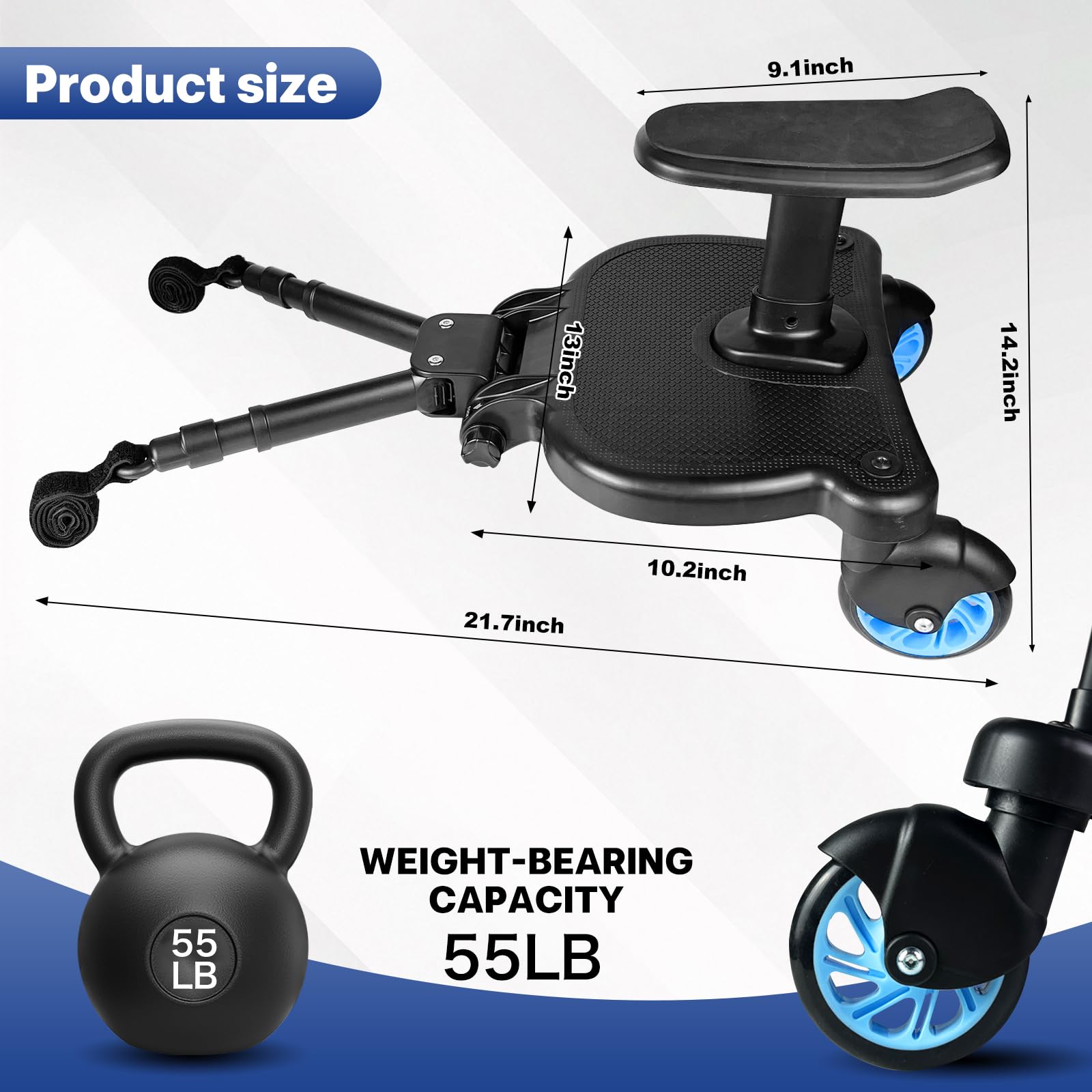 Snapklik.com : Universal Stroller Board