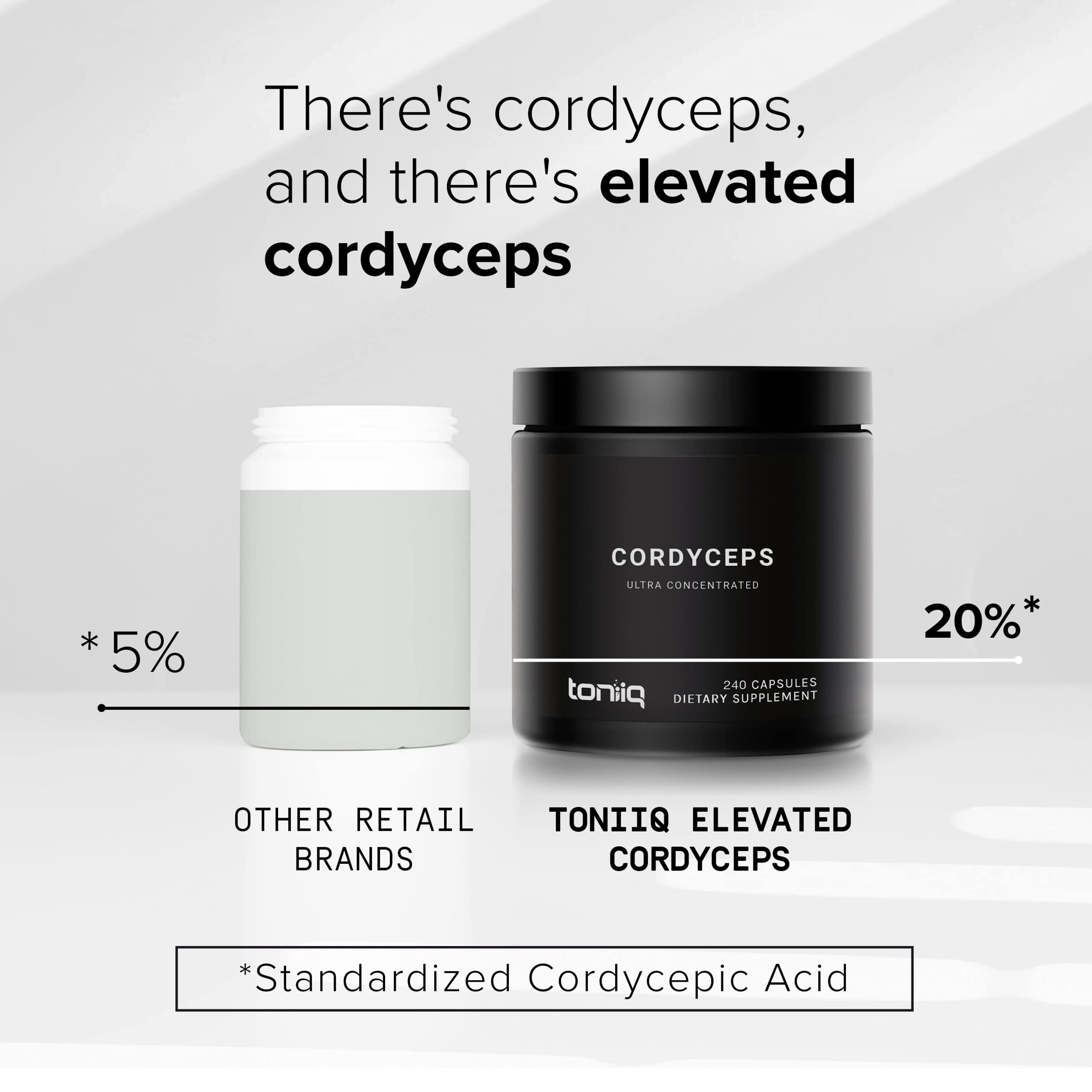 Snapklik.com : 4X Concentrate Cordyceps Mushroom Extract Capsules - 20% ...