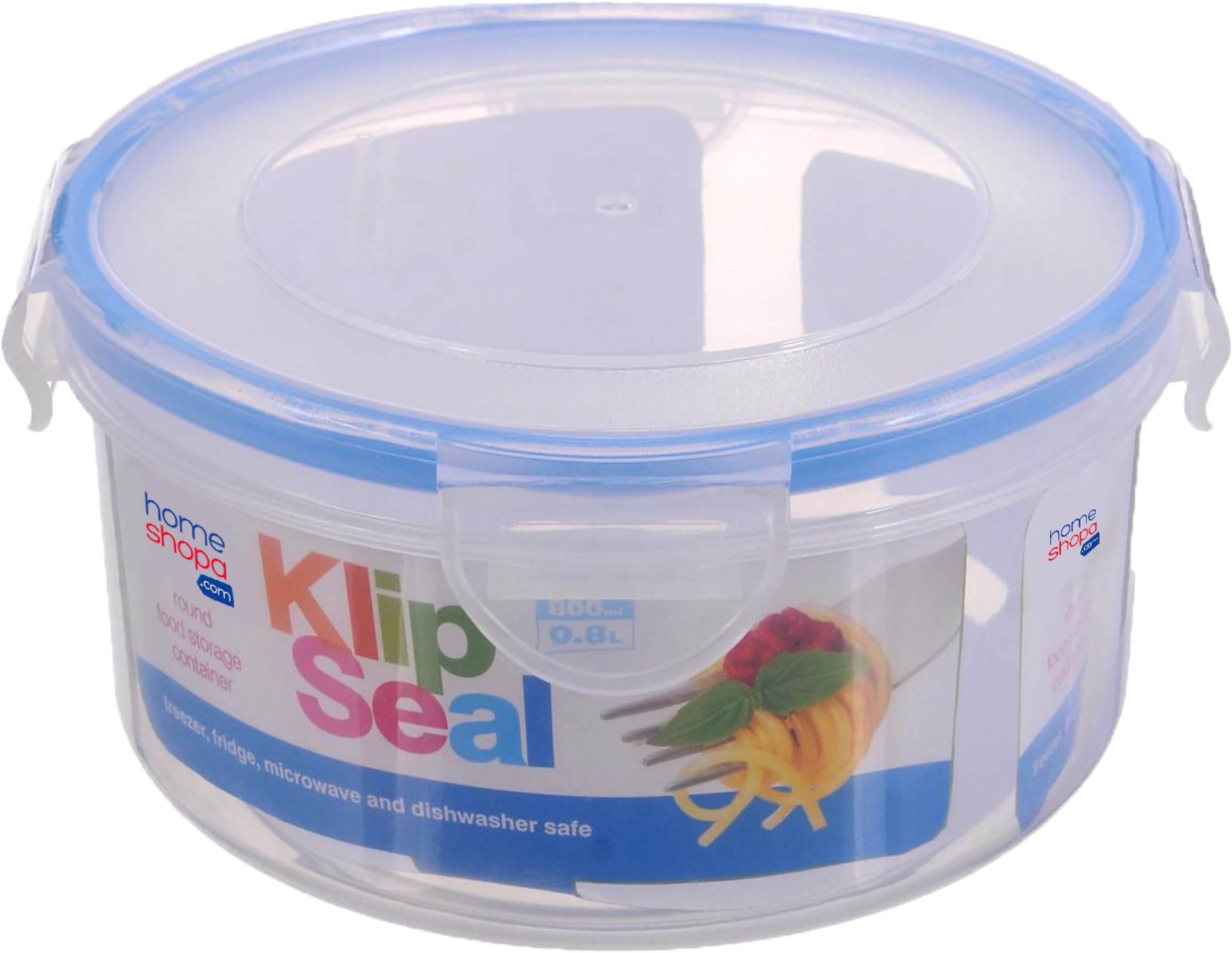 HOMESHOPA 3 Pack Square Plastic Food Storage Containers 200ml, Leak ...