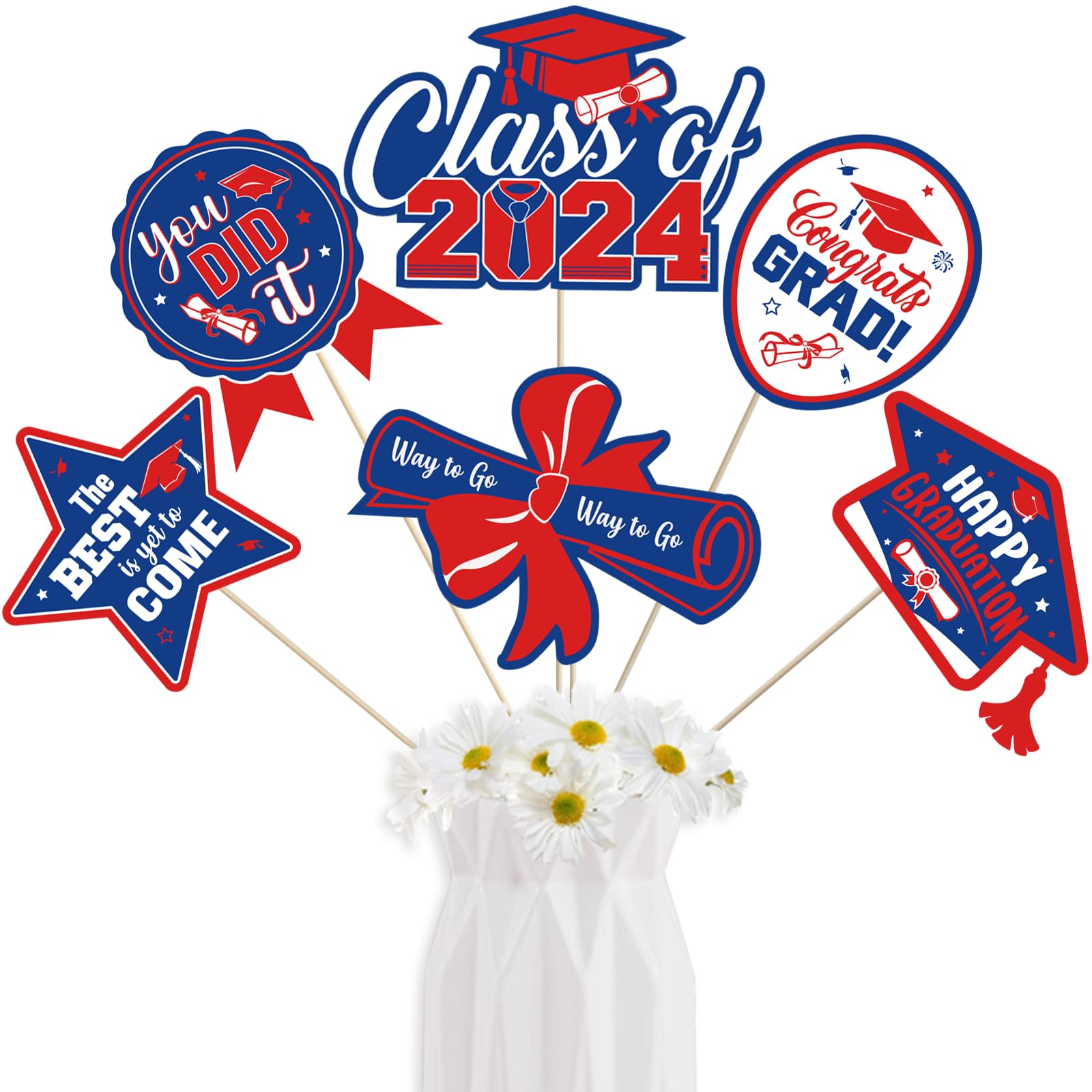 Amazon.com: Graduation Centerpieces for Tables 2024 Graduation ...