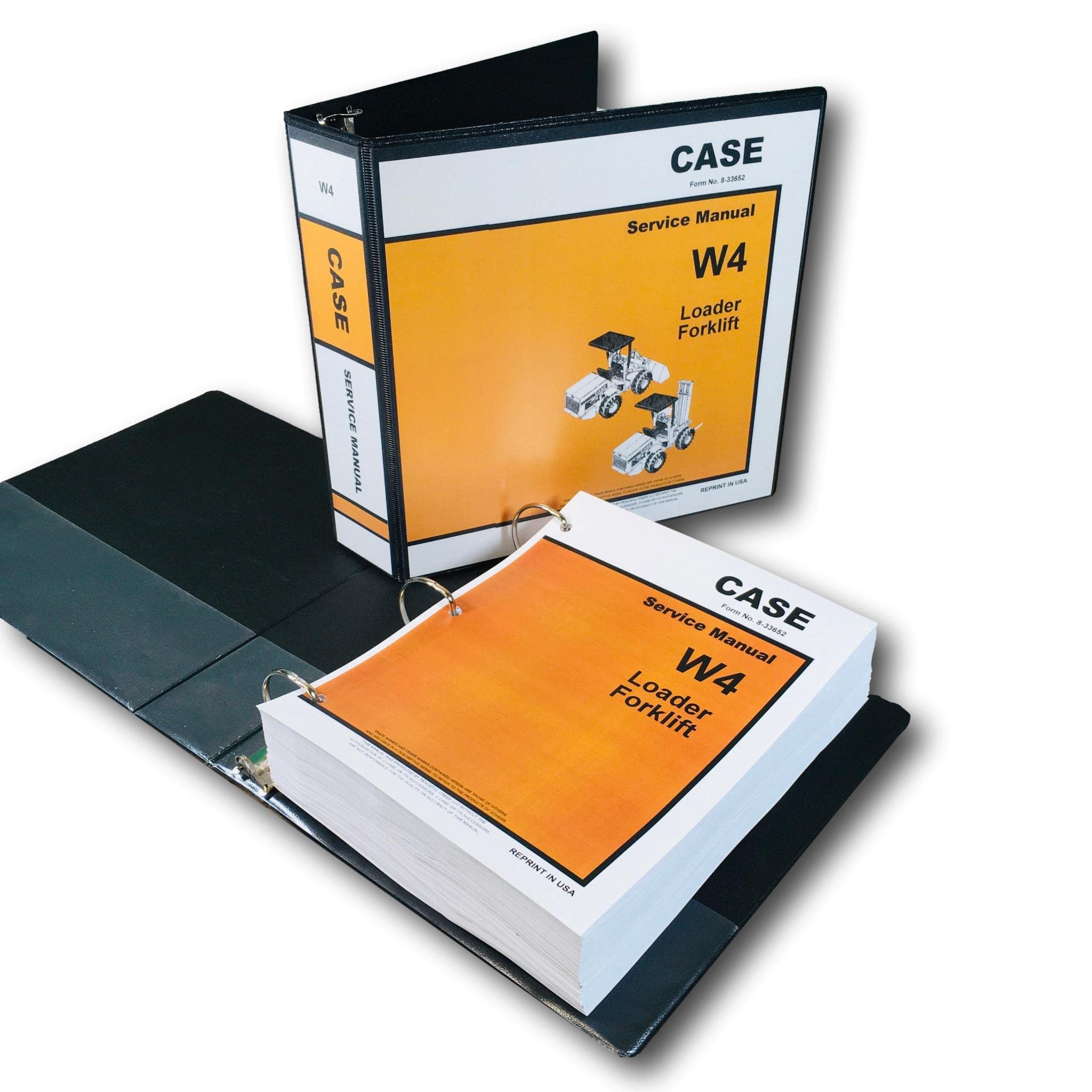 Amazon.com: Case W4 Wheel Loader Forklift Service Repair Manual ...