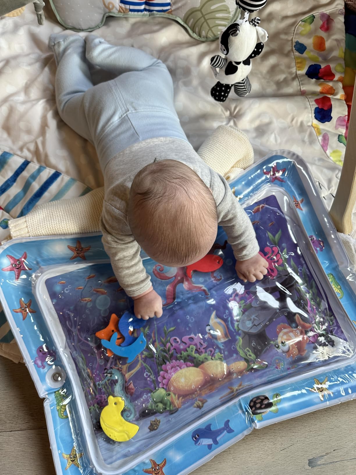 $3/mo - Finance Splashin'kids Inflatable Tummy time Premium Water mat ...