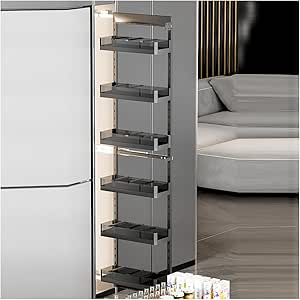 Pullout Drawer nizer with Soft Sliding Rail High Cabinet Storage Rack ...