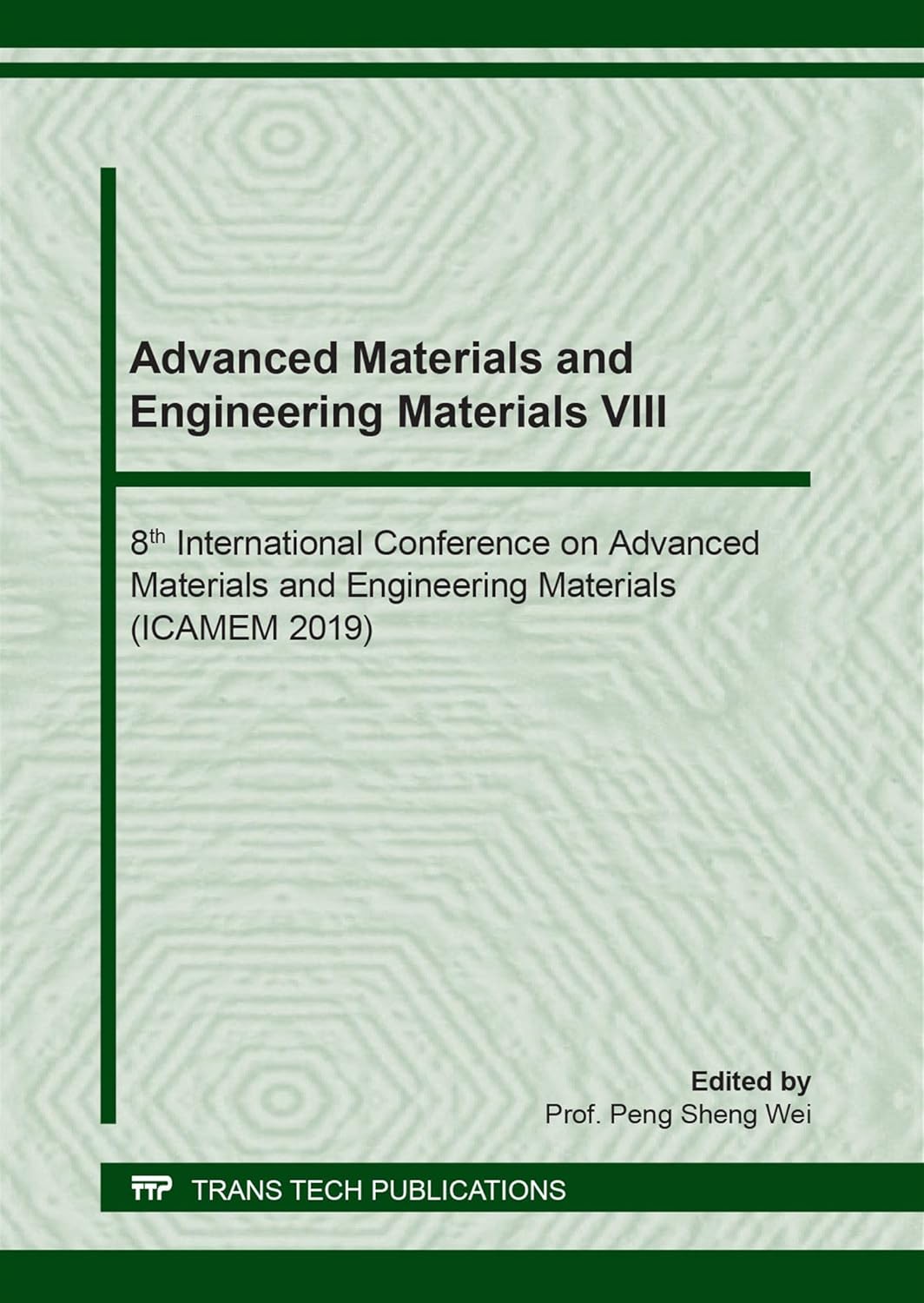 Advanced Materials and Engineering Materials VIII: Volume 814 (Key ...