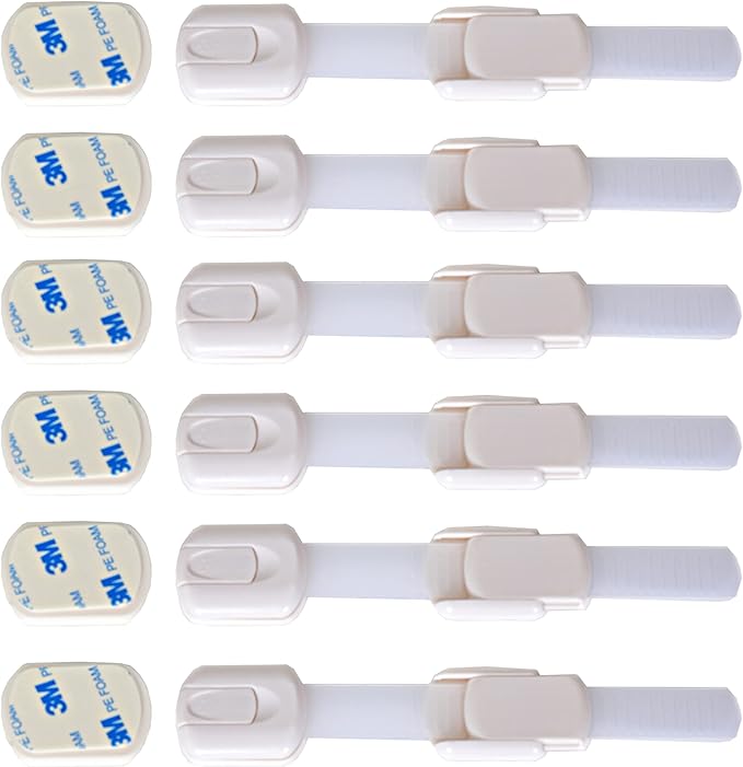 Amazon.com: BOOTA Baby Locks (6 pack), Child Safety Strap Locks, Child ...