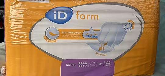 iD Expert Form Shaped Incontinence Pads/Extra Absorbency/Pack 21 - MH5 ...