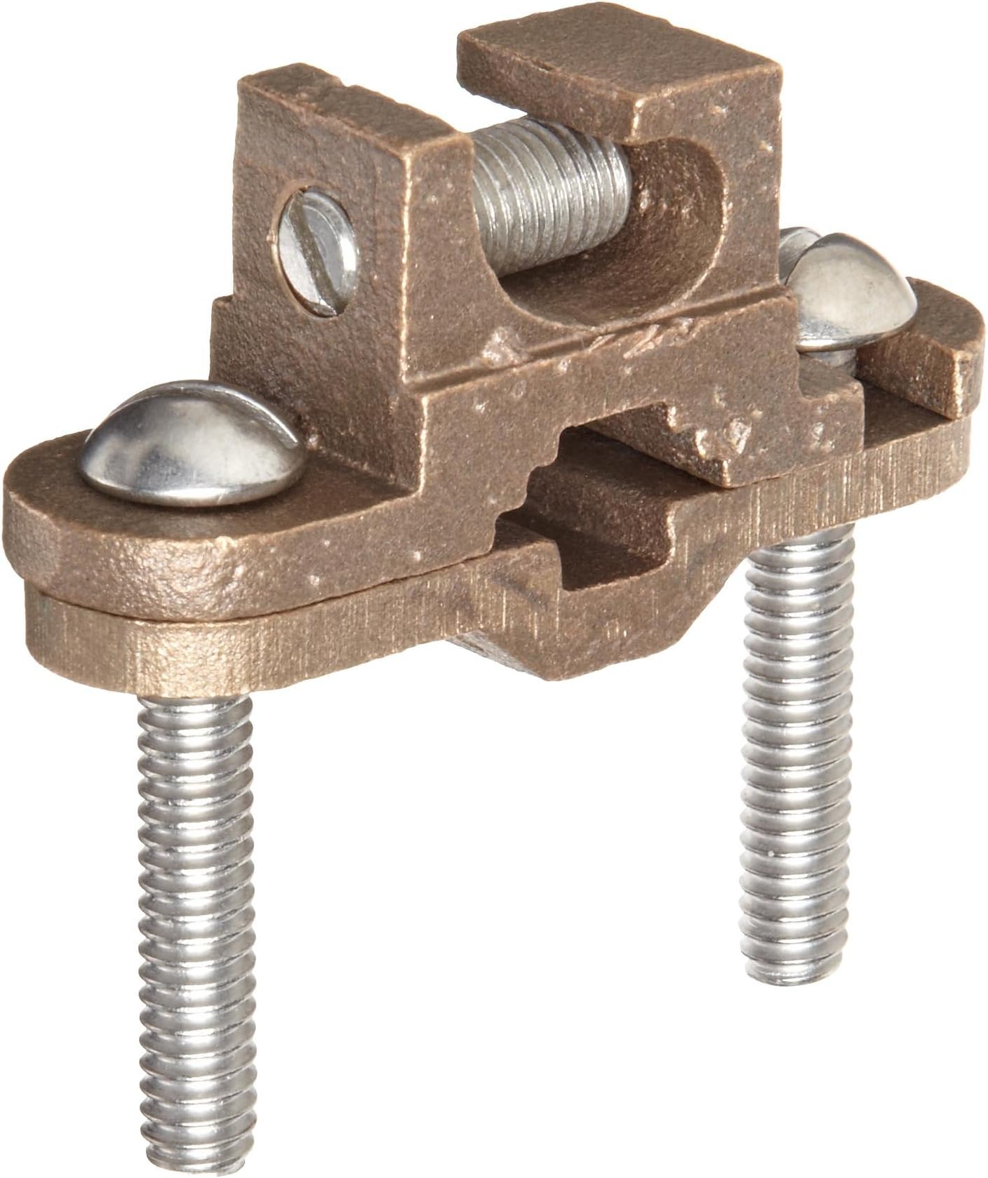 Arlington 718DB Solid Bronze Bare Wire Ground Clamp With Closed Lug 3/8 ...