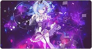 Amazon.com : Re Zero Rem Ram Anime Mouse pad Gaming Office Supplies ...