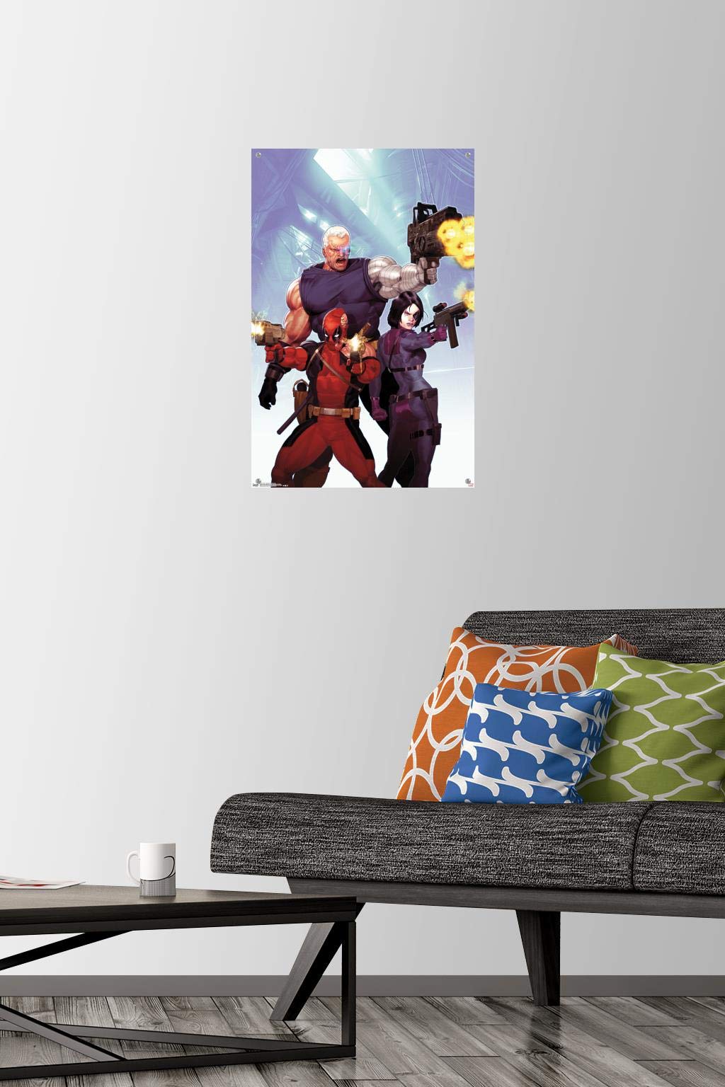 Deadpool Game Domino Poster