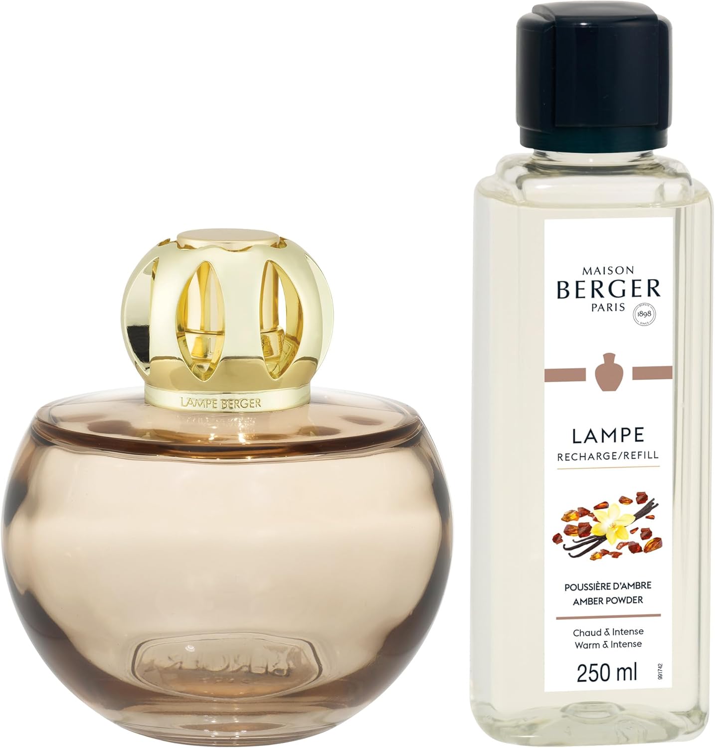 Maison Berger Paris - Coffret Lampe Berger Holly Nude + Poussière d ...