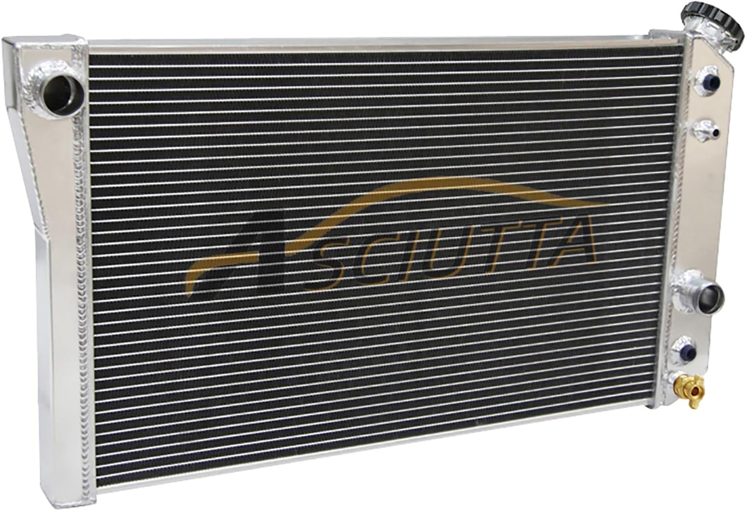 Amazon.com: CoolingSnow CU829 4 Row Core Radiator Replacement For Chevy ...