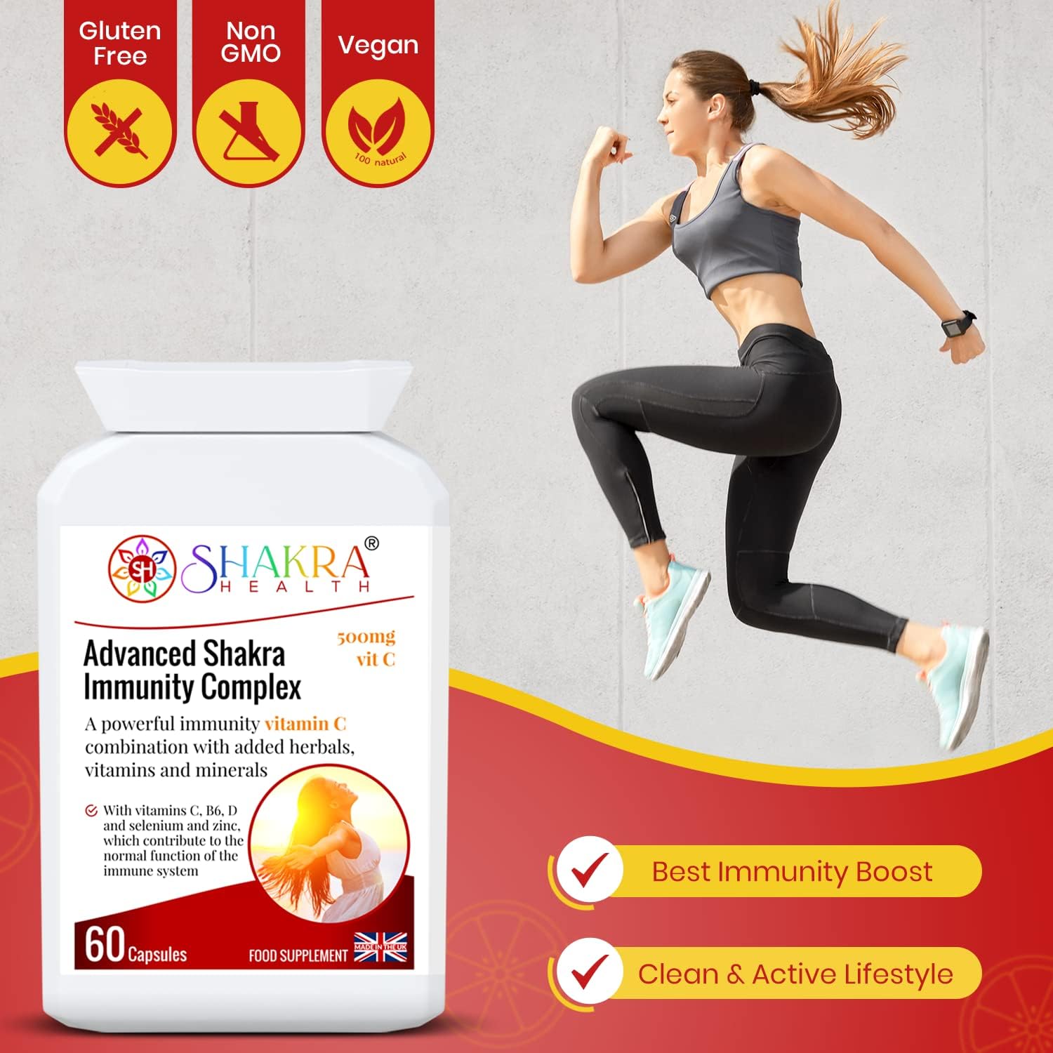 Advanced Shakra Immunity Complex Immune System Support & Recovery ...