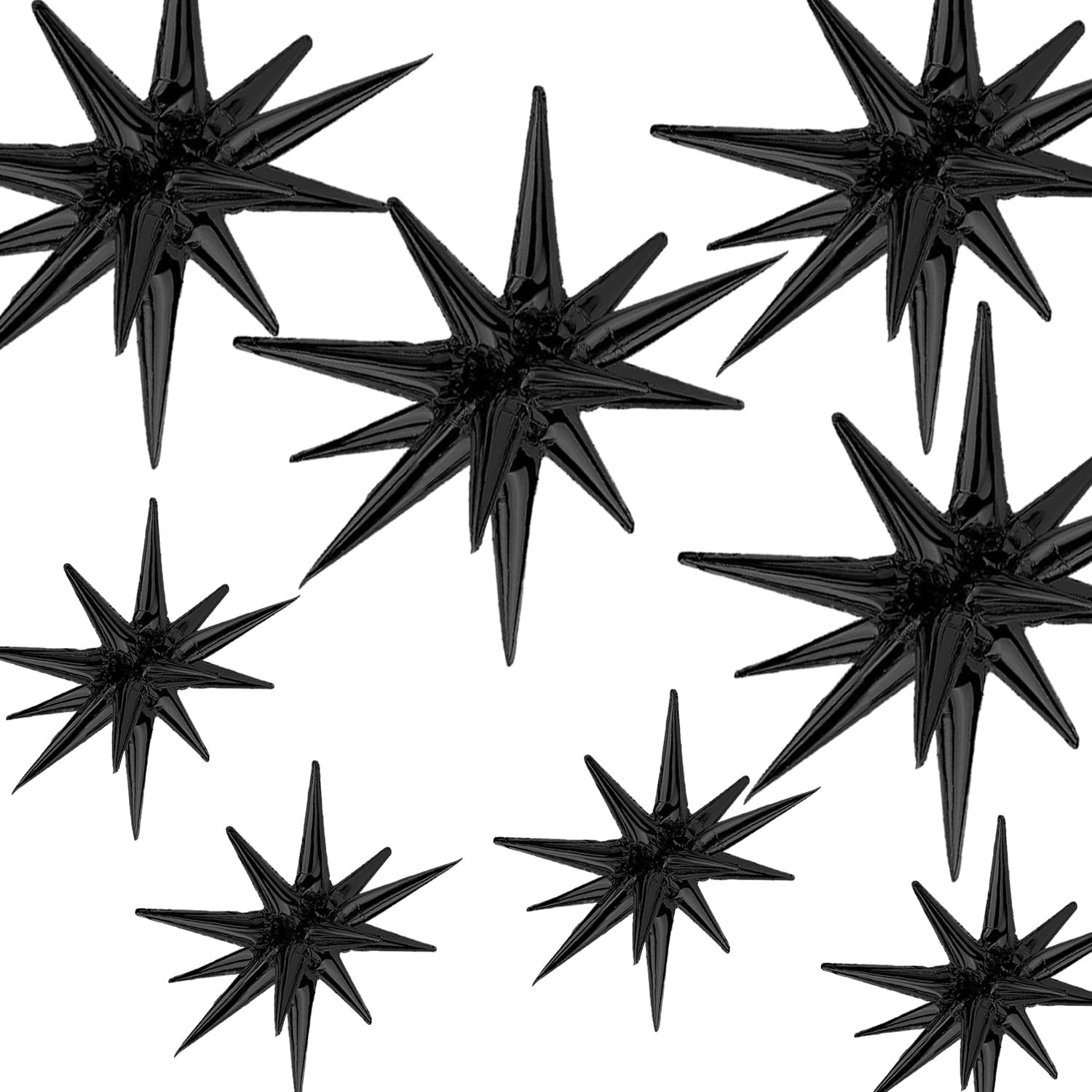 Amazon.com: Star Balloons - Reusable Huge Exploding Spike Aluminum Foil ...
