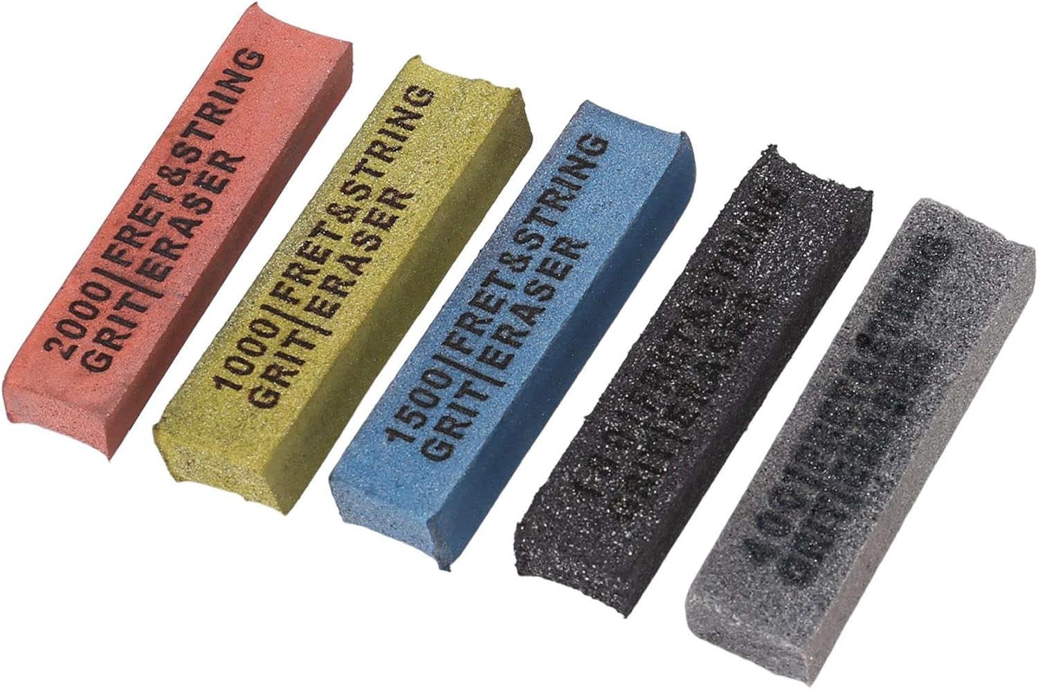 Zunedhys 5Pack Fret Erasers for Guitar,Fret Polishing Cleaner,Frets ...
