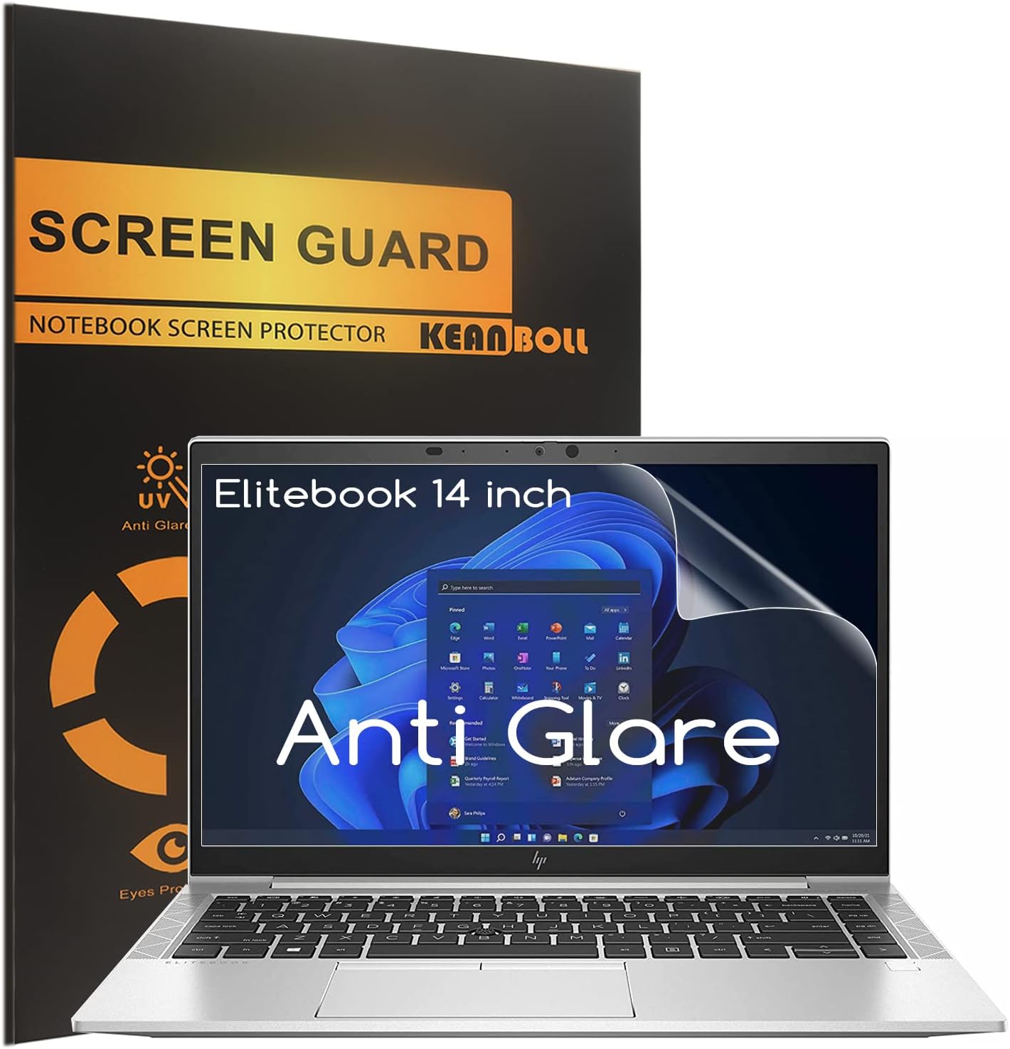 Amazon.com: 3-Pack Anti Glare Screen Protector for HP EliteBook 440 445 ...