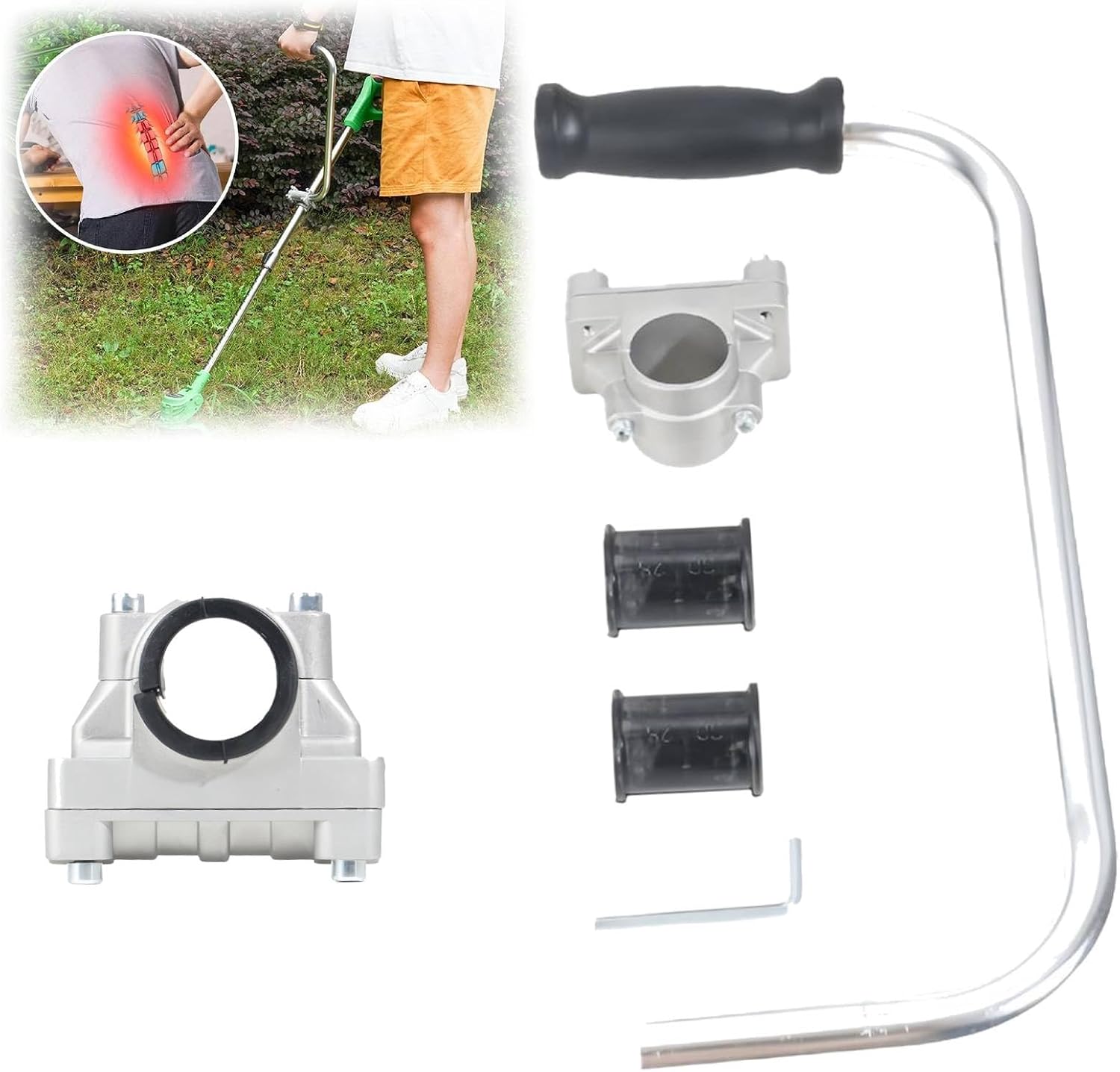 Amazon.com: Ergonomic Handle Trimmer Grip, String Trimmers Handle ...