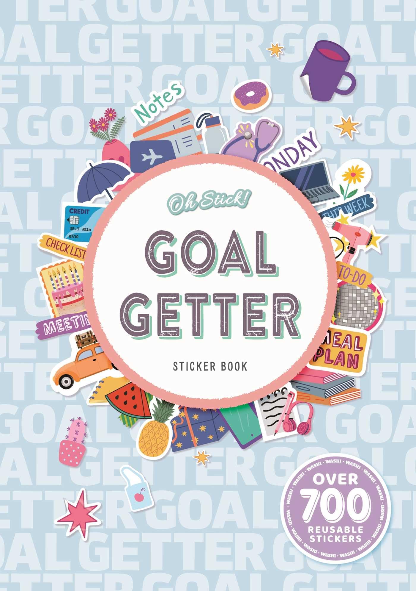 Amazon.com: Oh Stick! Goal Getter Sticker Book: Over 700 Stickers for ...