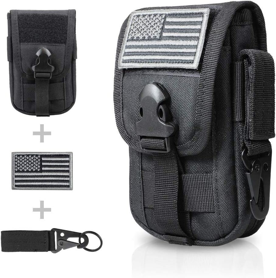 Amazon.com: Tactical MOLLE Smartphone Holster, Universal Army Mobile ...