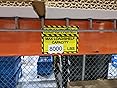 Amazon.com: Pallet Rack Capacity Labels 3×4 Inch Caution MAX Load/Shelf ...