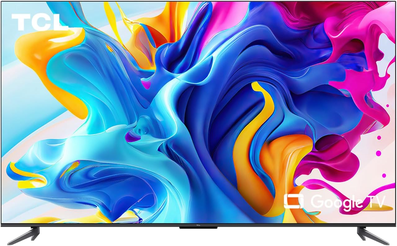 TCL 55C645 55 inç 4K UHD QLED Google TV Siyah : Amazon.com.tr: Elektronik