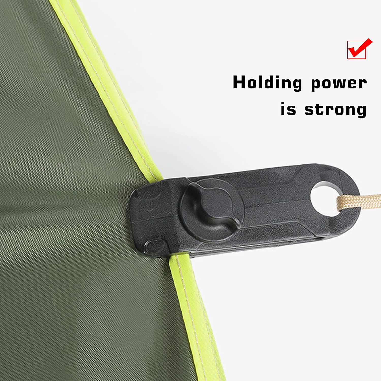 12 Pieces Tarp Clips Crocodile Mouth Multipurpose Tarpaulin Grips Lock ...