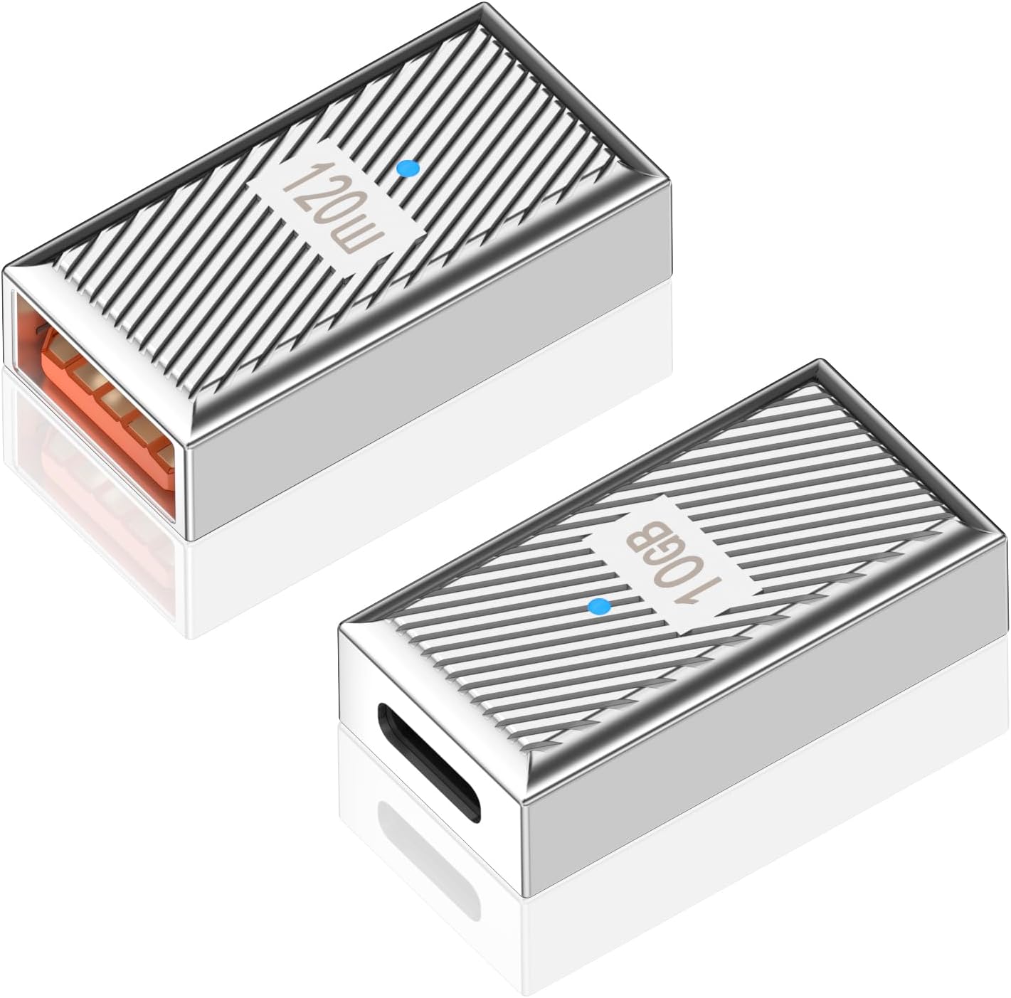 Amazon.com: Duttek USBC Female to USB A Female Adapter 10Gbps, 120W USB ...