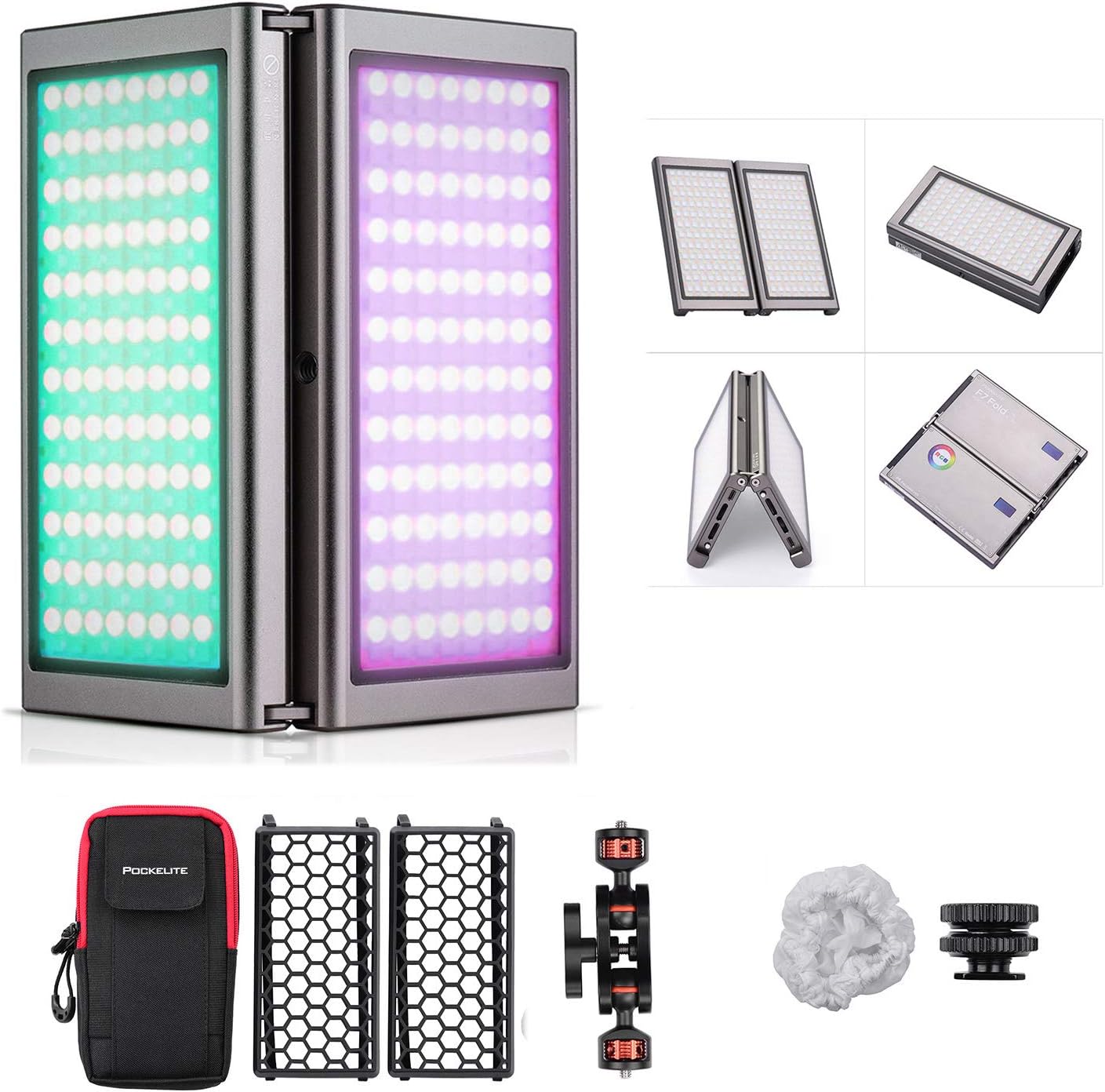 Amazon.com : Falcon Eyes SO-28TD Kit 28W LED Dimmable High CRI95 3000 ...