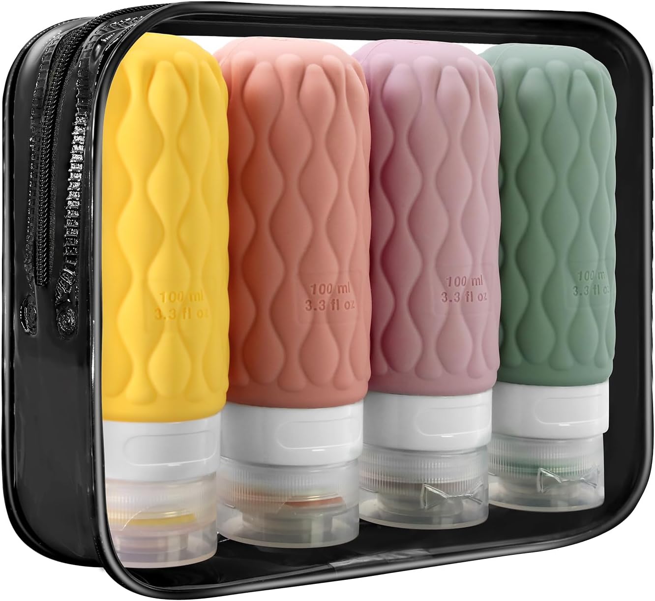 Gemice Travel Bottles Set - Tsa Approved, Travel Size Containers,Leak ...