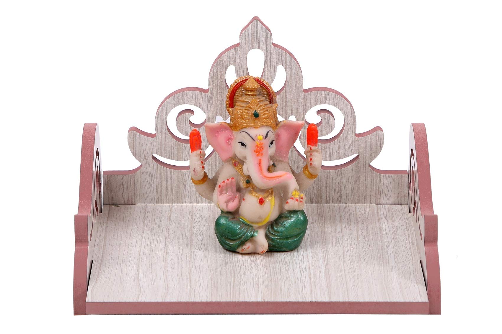 Buy MS ENTERPRISE Wooden Singhasan Temple for God, Laddu Gopal Sinhasan ...