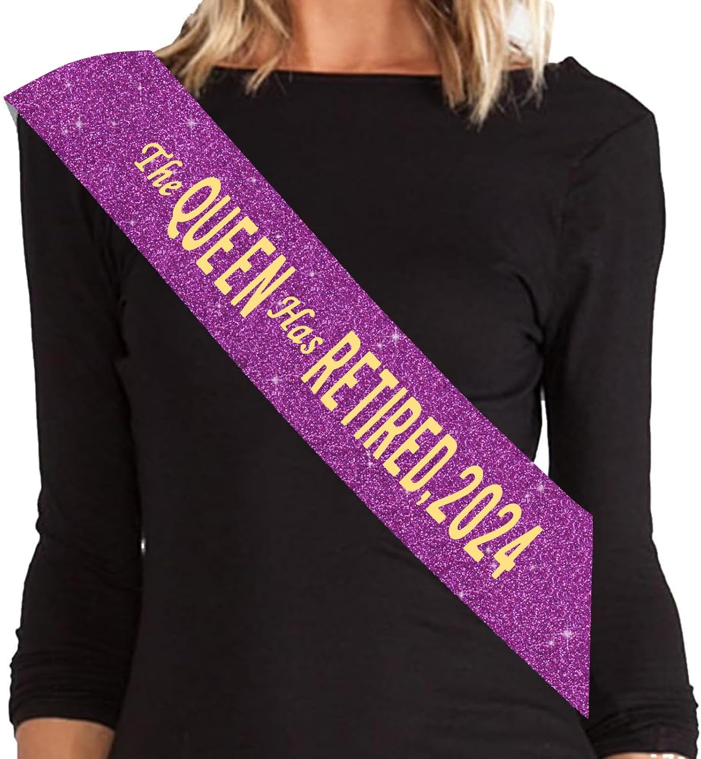Amazon.com: Vuzvuv 2024 The Queen Has Retired Sash - Celebration for ...